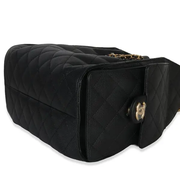 Chanel Quilted Caviar 25 Hobo