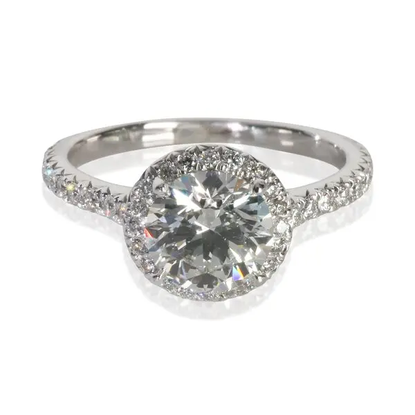 Tiffany & Co. 1.15 Ct Diamond Soleste Engagement Ring - Platinum