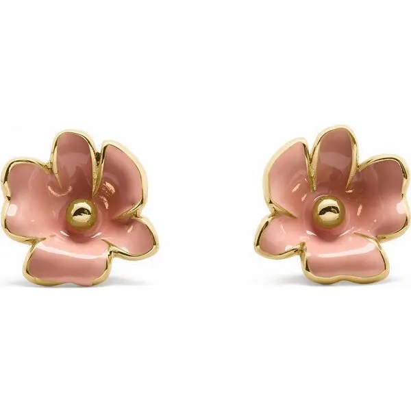 Kate Spade New York Flower Stud Earrings - Pink