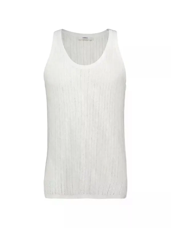 Commas Pointelle-knit Tank Top