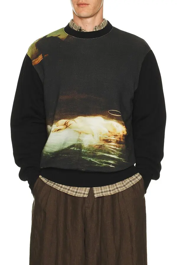 UNDERCOVERISM Drowned Martyr Brushed Jersey Sweater