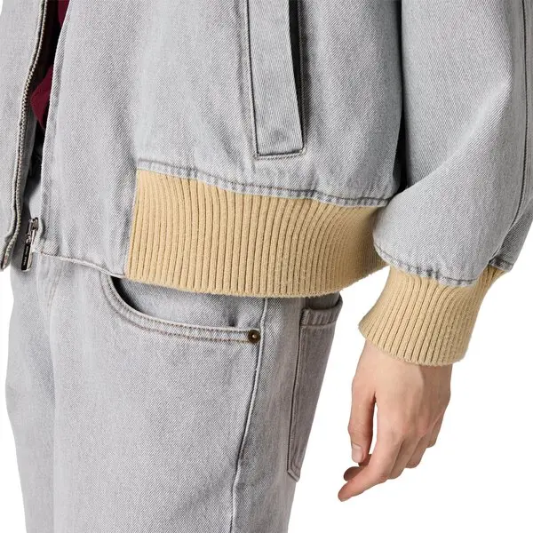 Miu Miu Denim Blouson Jacket