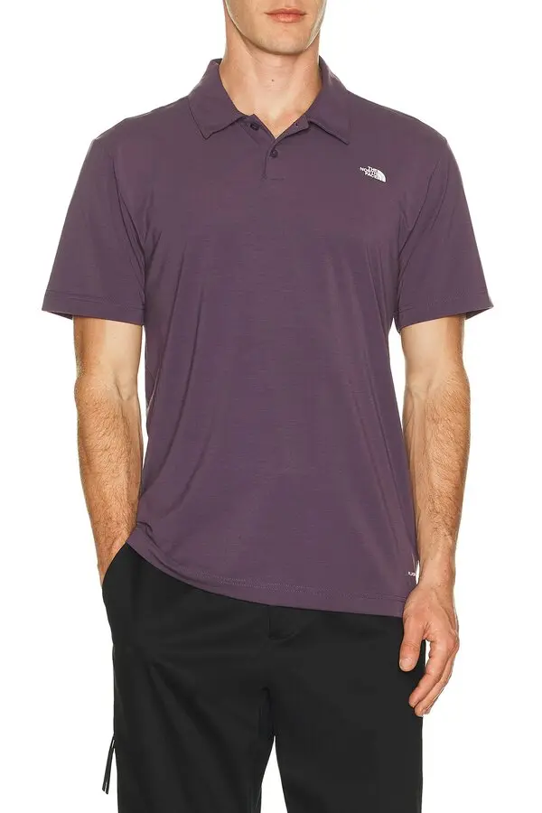 The North Face Adventure Polo In Purple