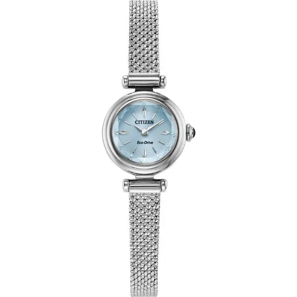 Citizen Fio Silvertone Mesh Strap Watch - Silver-tone