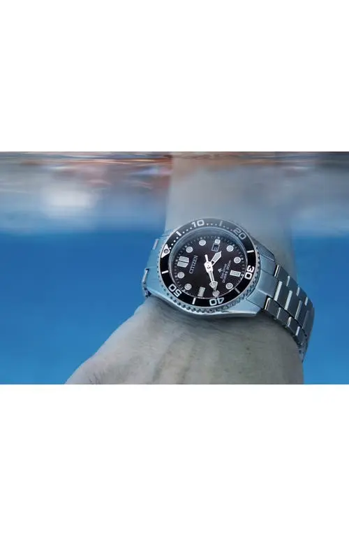 Citizen Promaster Dive Eco-drive Bracelet Watch - Silver-tone
