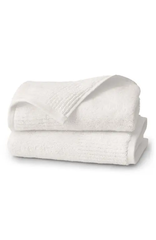 BOLL & BRANCH Turkish Ultra Plush Organic Cotton Bath Towel - White