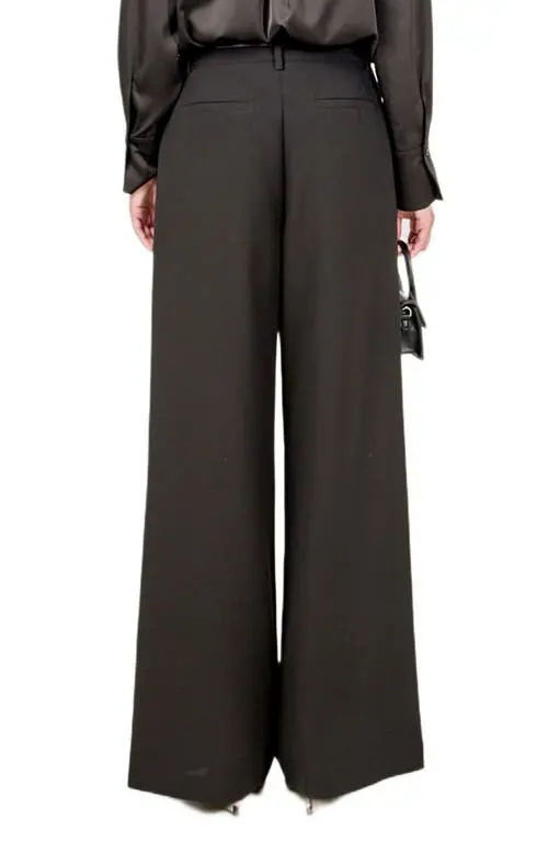 Endless Rose Wide-leg Pleated Trousers