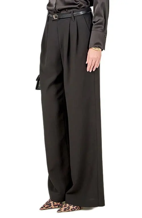 Endless Rose Wide-leg Pleated Trousers