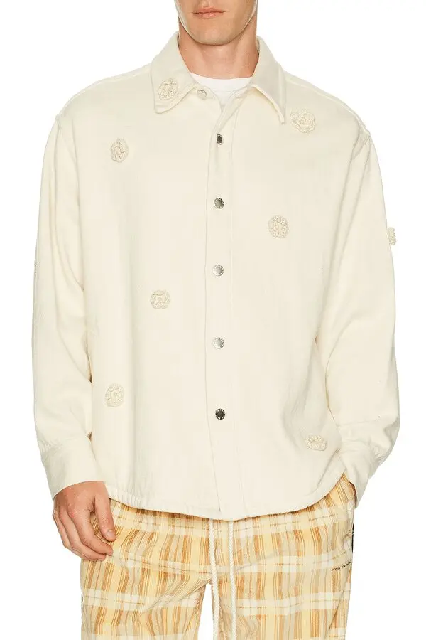 SONG FOR THE MUTE Daisy Shirt Jacket