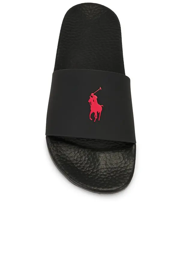 Polo Ralph Lauren Eva Slide In Black