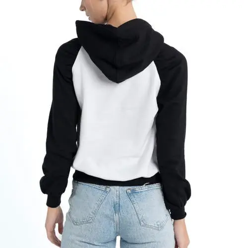 LUSSO Chicago Bulls Marlowe Tri-blend Raglan Pullover Hoodie
