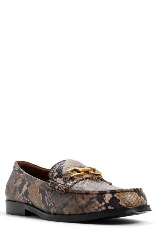 Aldo Edouard Bit Loafer - Brown Multi