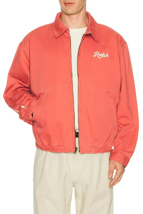 Polo Ralph Lauren Twill Script Windbreaker Jacket