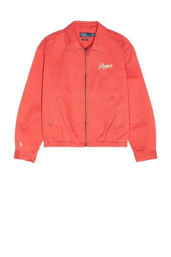 Polo Ralph Lauren Twill Script Windbreaker Jacket