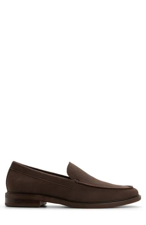 Aldo Alfonso Leather Loafer - Dark Brown