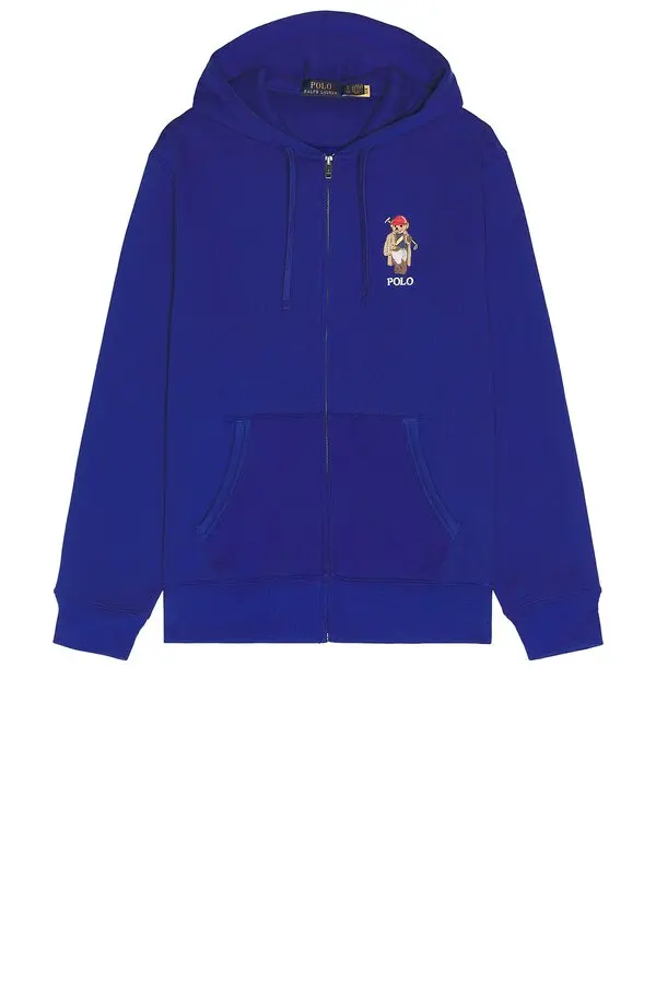 Polo Ralph Lauren Novelty Polo Society Bear Full-zip Hooded Sweatshirt