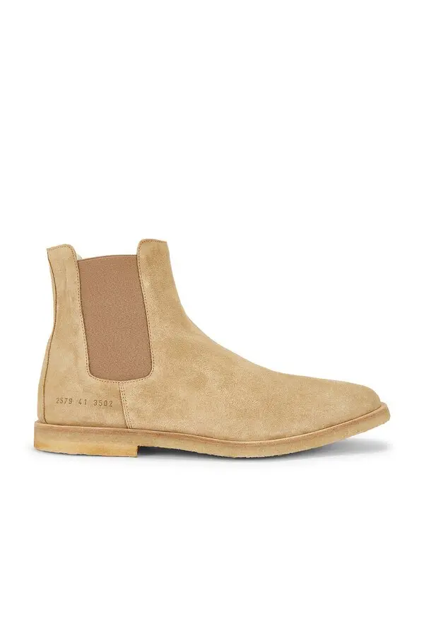 COMMON PROJECTS Suede Chelsea Boot