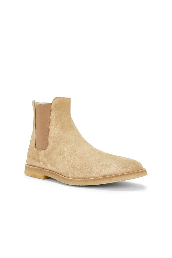 COMMON PROJECTS Suede Chelsea Boot