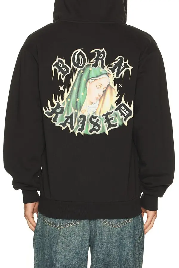 BORN X RAISED Guadalupe Zip-up Hoodie