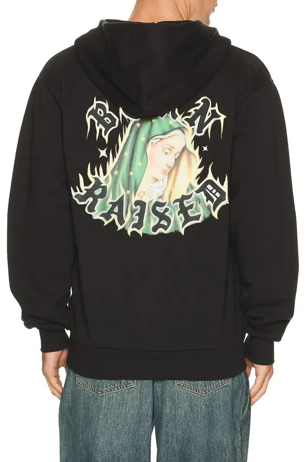 BORN X RAISED Guadalupe Zip-up Hoodie
