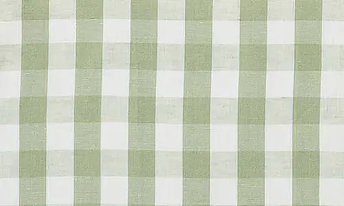 JULISKA Gingham Ruffle Cotton & Linen Table Runner