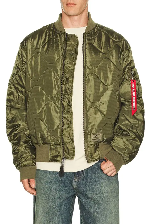 Alpha Industries L-2b Relaxed Quilted Flight Jacket