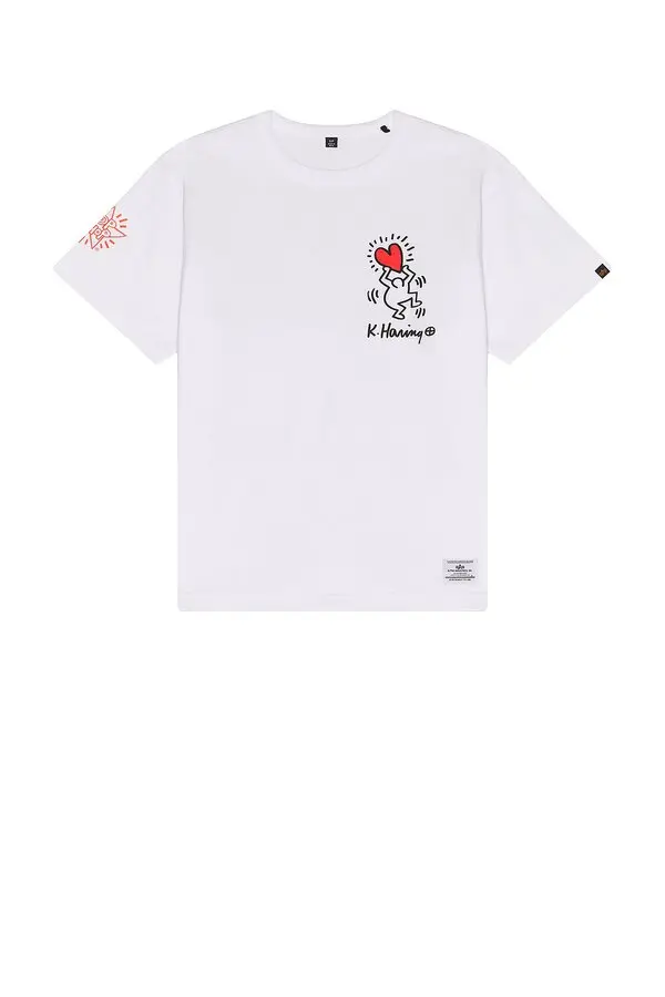 Alpha Industries X Keith Haring Graphic Tee