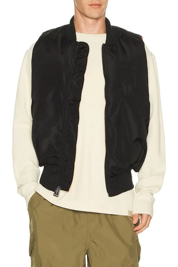 Alpha Industries Ma-1 Vest - Black