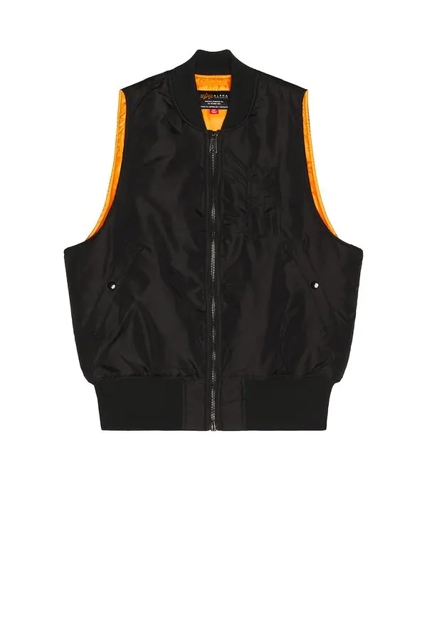 Alpha Industries Ma-1 Vest - Black