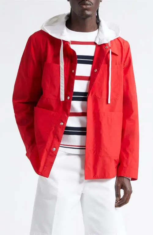 Thom Browne Utility Jacket With Removable Hood