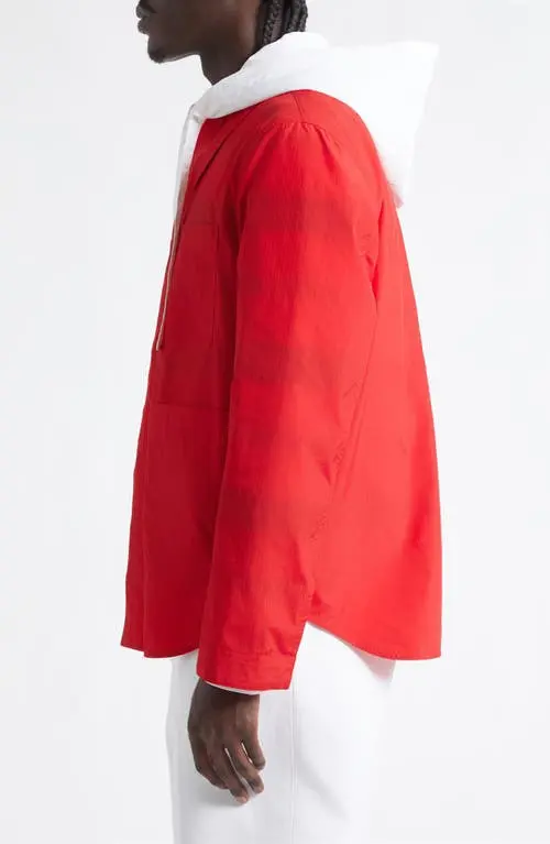 Thom Browne Utility Jacket With Removable Hood