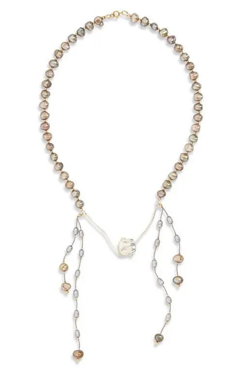 ISSHI Orbital Freshwater Pearl Necklace