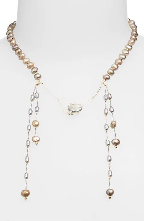 ISSHI Orbital Freshwater Pearl Necklace