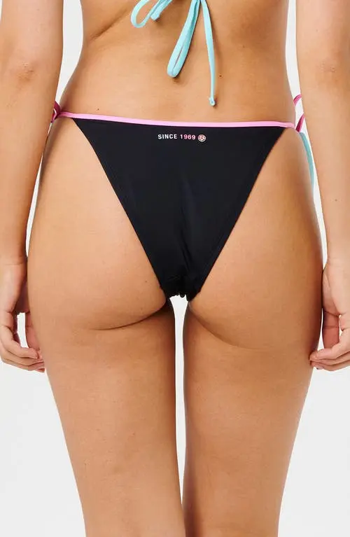 Rip Curl Surf Puff Bikini Bottoms - Black