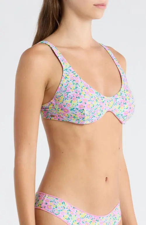 Rip Curl Multi Fit Underwire Bikini Top - Pink