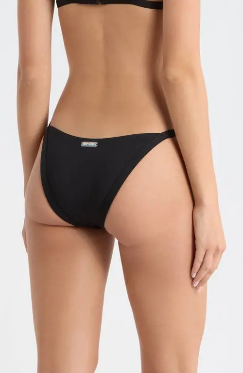 Rip Curl Surf Stripe Bikini Bottom - Black