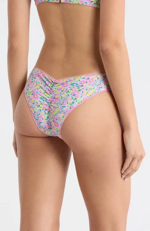 Rip Curl Party Wave Cheeky Hipster Bikini Bottoms - Pink