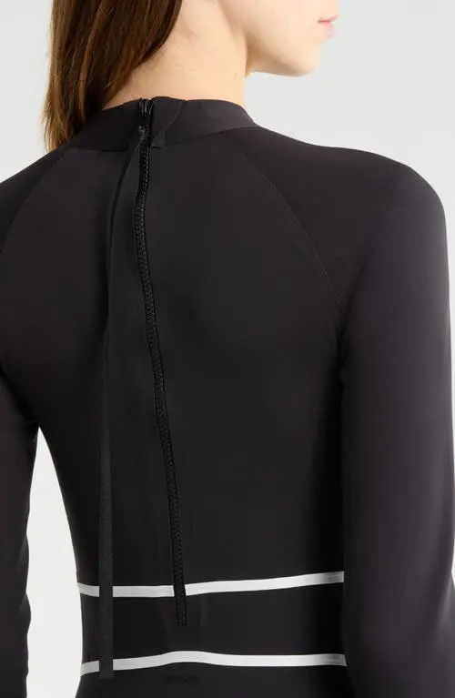 Rip Curl Mirage Fusion Long Sleeve Upf 50+ One-piece Rashguard Swimsuit