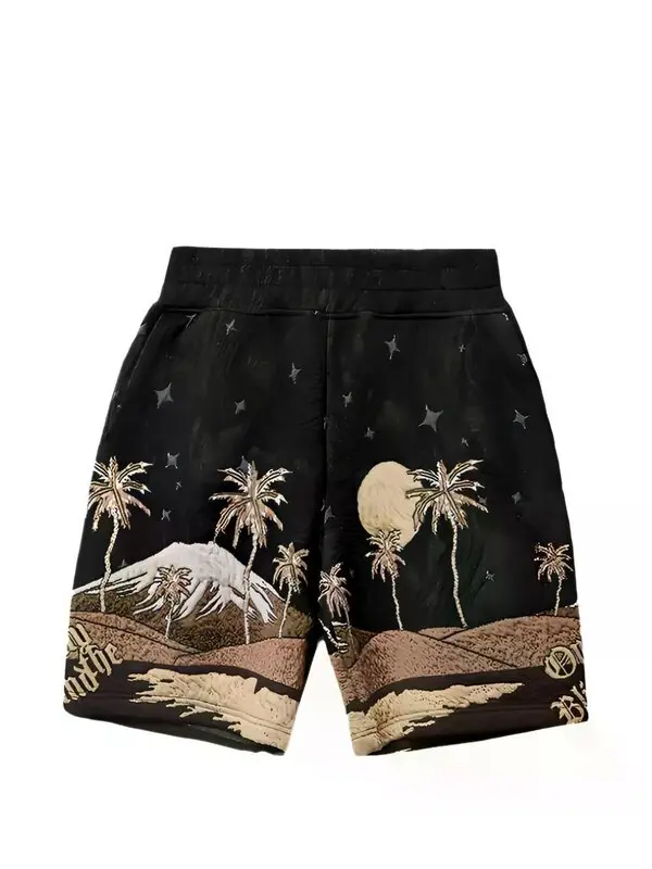 ONLY THE BLIND Jacquard Knit Shorts