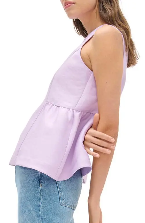 ALIGNE Sleeveless Peplum Top