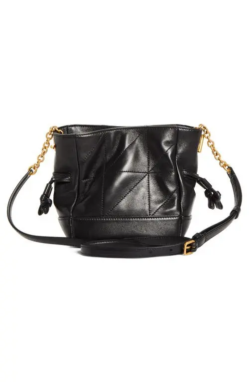 Saint Laurent Mini Jamie Leather Shoulder Bag - Noir