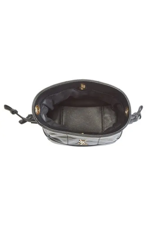 Saint Laurent Mini Jamie Leather Shoulder Bag - Noir