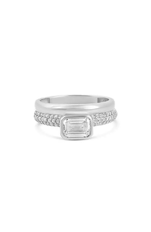 SHYMI Set Of 2 Stacking Rings - Silver