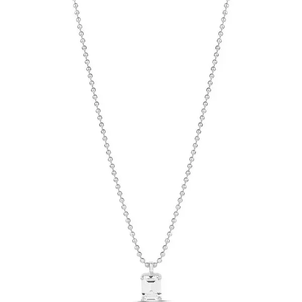 SHYMI Cubic Zirconia Pendant Necklace - Silver