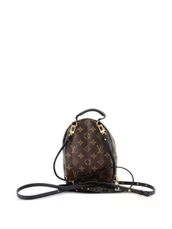 LOUIS VUITTON Palm Springs Monogram Canvas Mini Backpack