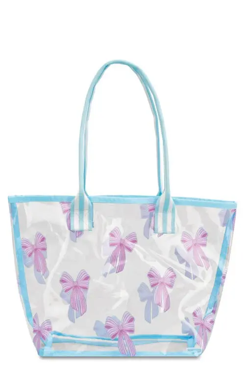 ISCREAM Spring Bows Clear Tote Bag