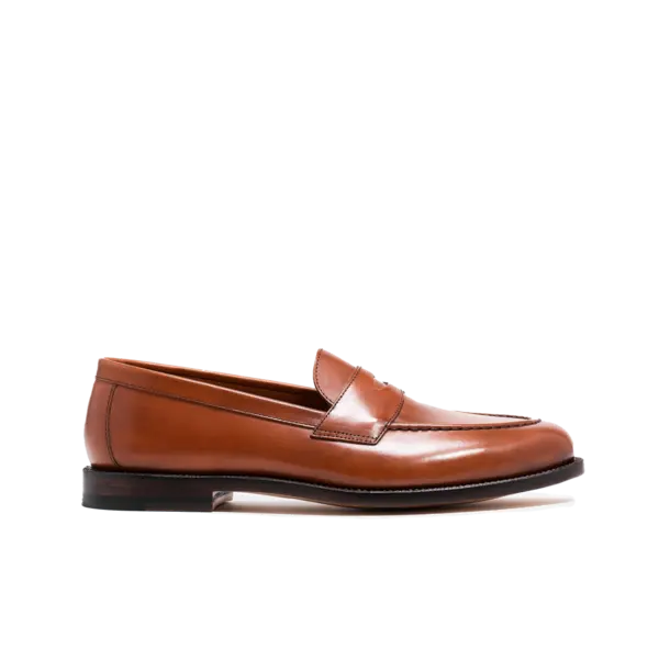 GRANT STONE Traveler Penny Loafer - Dune Chromexcel