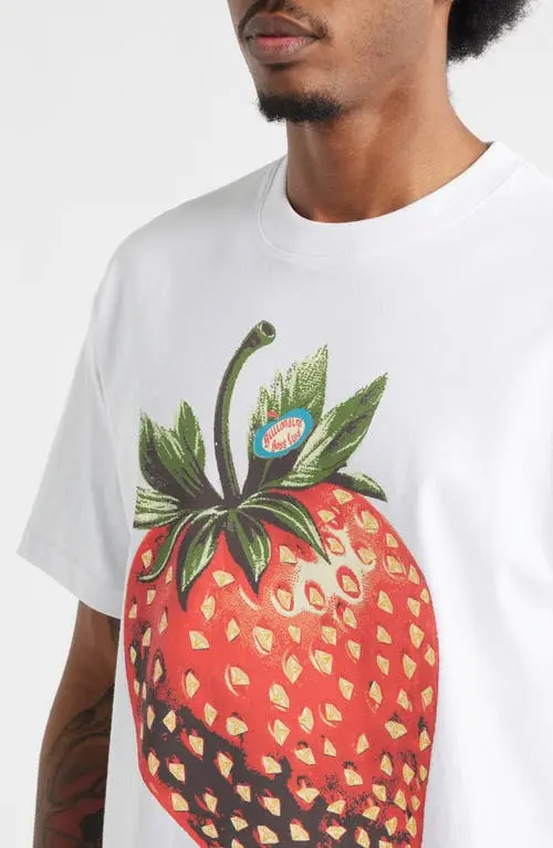 BILLIONAIRE BOYS CLUB Boxy Diamond Berry Graphic T-shirt