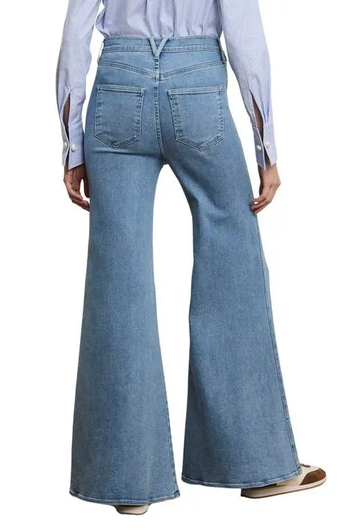 Veronica Beard High-rise Ultra Flare Leg Jeans