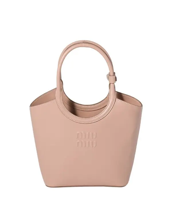 Miu Miu Ivy Leather Handbag - Pink